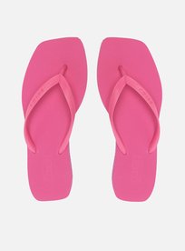 Chinelo de Dedo Rosa Pink Básico Square Brizza | Arezzo
