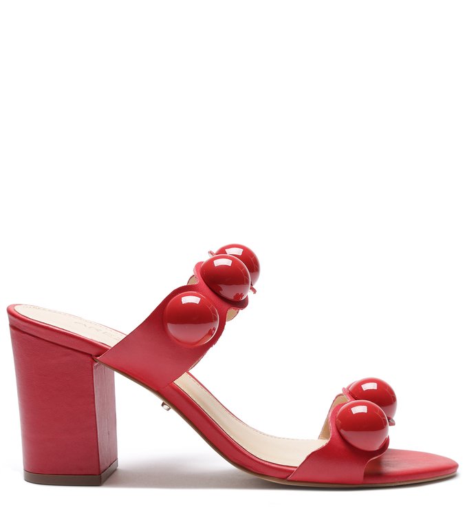 Sandália vermelha Arezzo | Arezzo