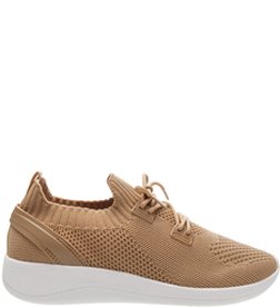 Tênis Knit Cadarço Nude Yarn | Arezzo