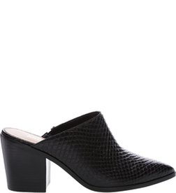 Mule Western Couro Skin Preta | Arezzo
