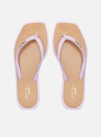 Chinelo de Dedo Roxo Square Recouro Brizza | Arezzo