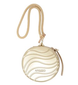 Mini Pouch Dourada Brizza | Arezzo