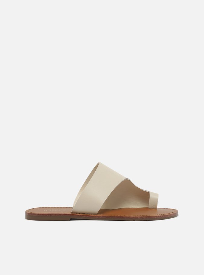 Sandália Rasteira Branca | Arezzo