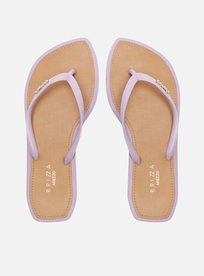 Chinelo de Dedo Roxo Leaf Recouro Brizza | Arezzo
